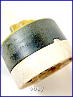 Antique H&H 3 Speed Porcelain Rotary Switch Oil Bath Emerson Ceiling ...