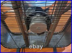 LASKO B20725 METAL Velocity BOX FAN ANTIQUE COLLECTIBLE RARE Gun Metal ...