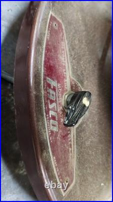 Vintage Fasco Hassock Fan Model K55A | Antique Electric Fan